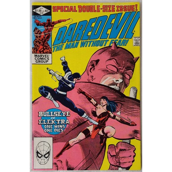 Marvel | Art | Daredevil 81 Marvel Comics 1982 Frank Miller Key Death ...